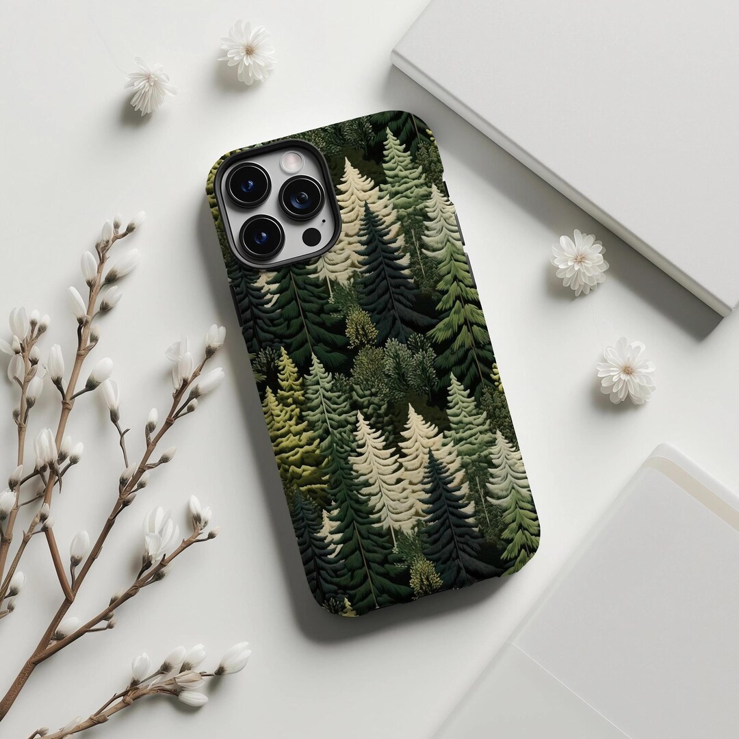 Custom Forest Phone Case Embroidered Granolagirl Nature Aesthetic ...
