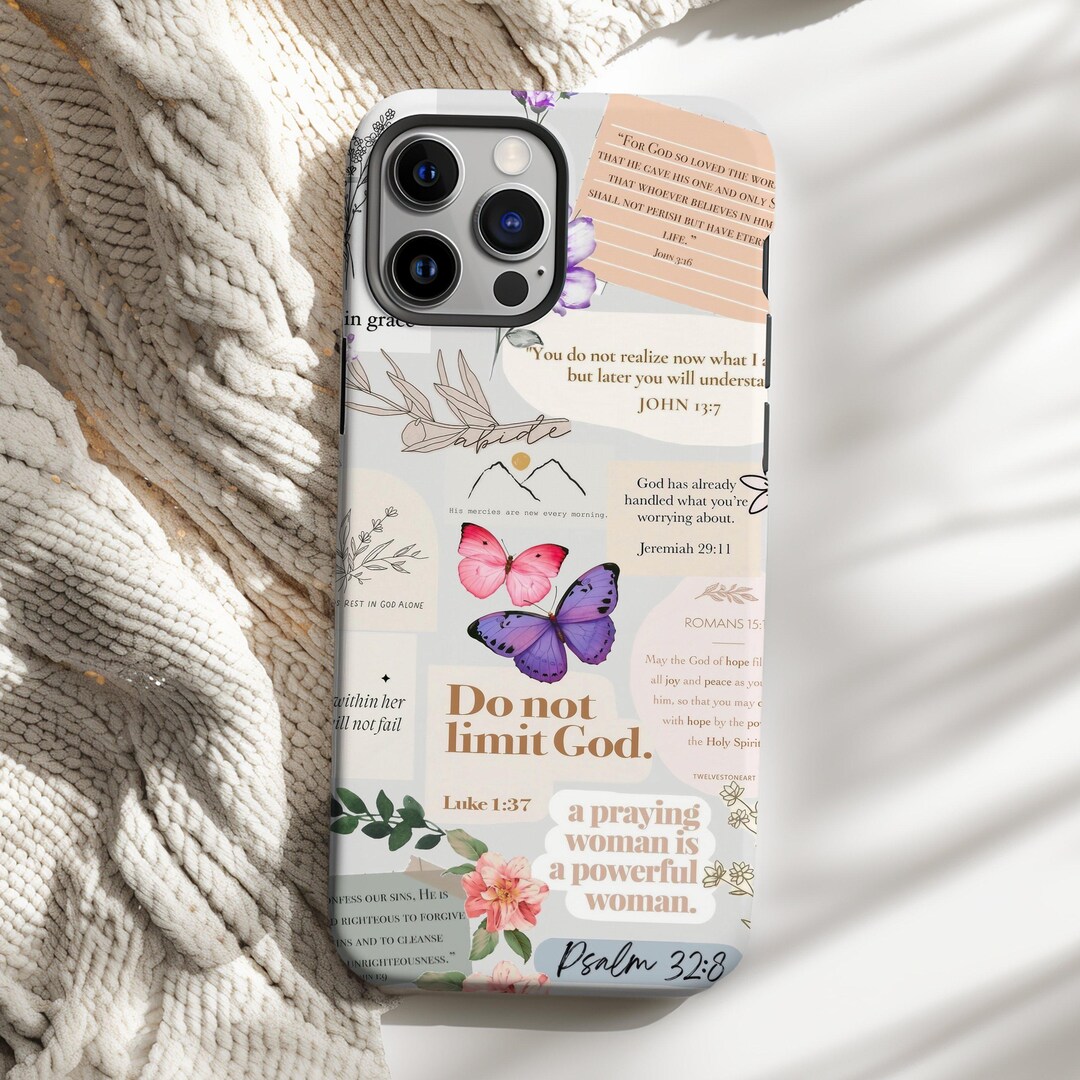 Christian Phone Case, Bible Verses Phone Case, Inspirational Phone Case ...