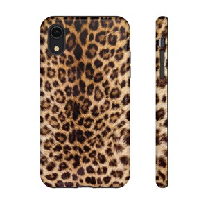 Leopard Print Phone Case Animal Print Phone Cover Leopard Y2K iPhone Case Trendy Case Wild ...