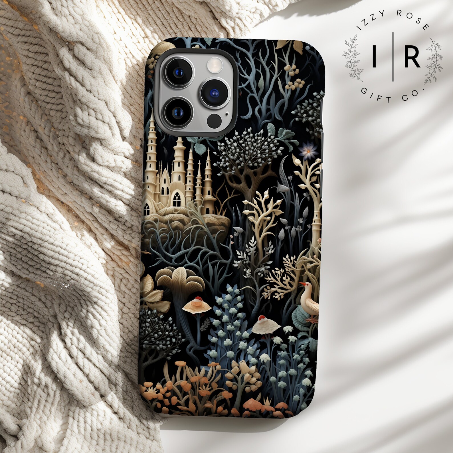 Enchanted Forest Phone Case Dark Cottagecore iPhone Case, Dark Academia ...