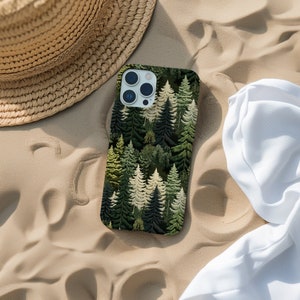 Custom Forest Phone Case Embroidered Granolagirl Nature Aesthetic ...