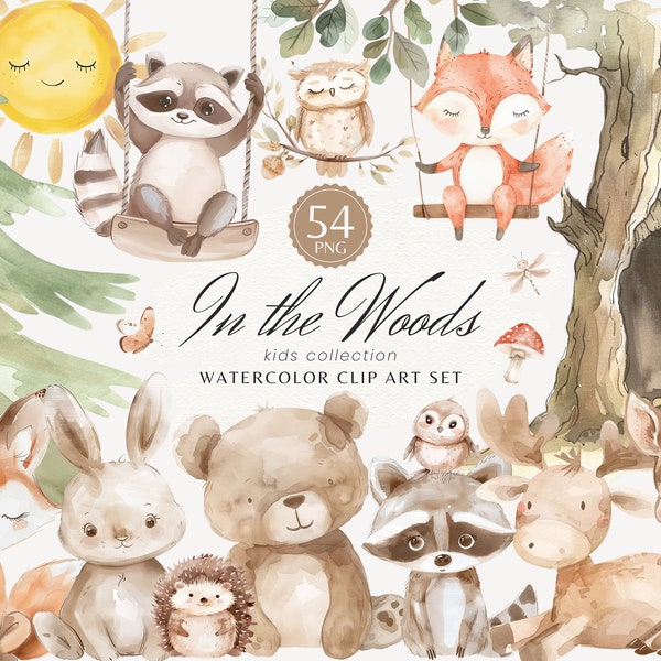 Cute Forest Animal - Etsy