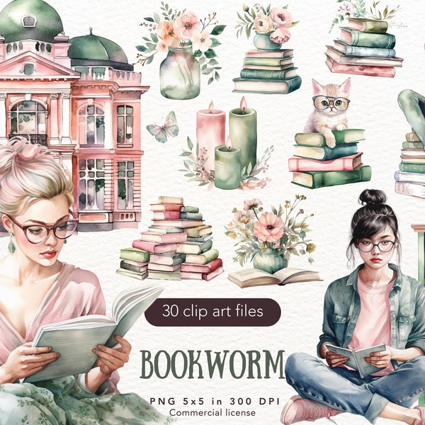 Bookworm - Etsy