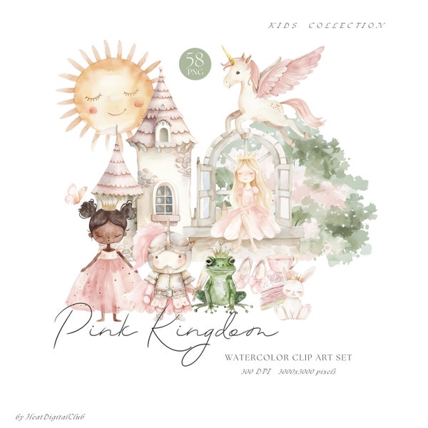 Princess Clip Art - Etsy