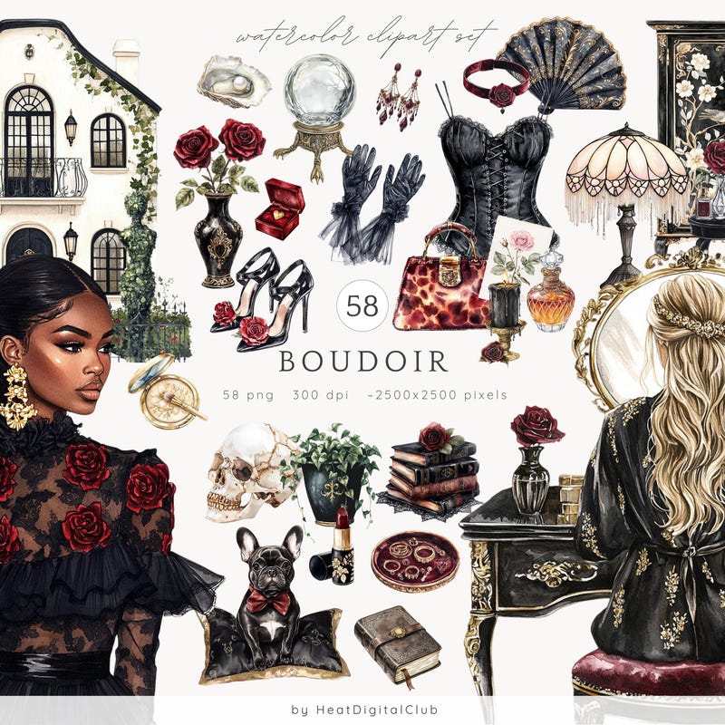 Boudoir Decor - Etsy