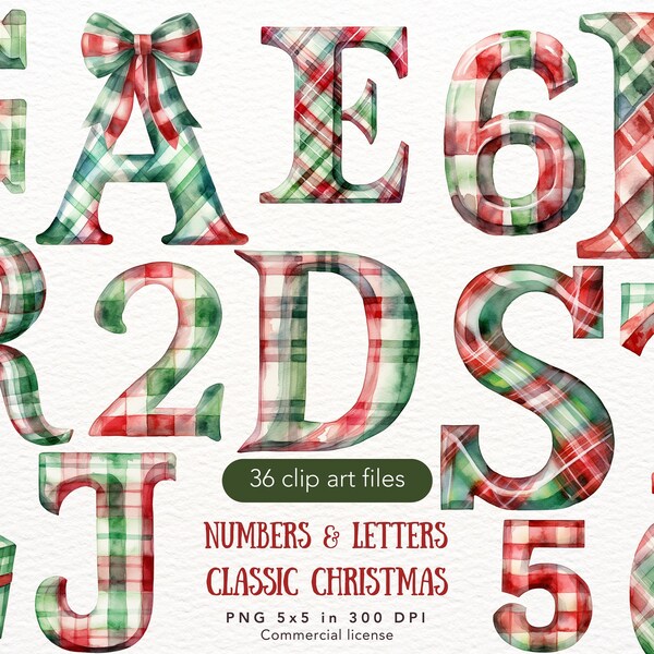 Alphabet Clipart - Etsy UK