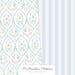 Watercolor Grandmillennial Seamless Patterns, Pastel Floral JPEG ...
