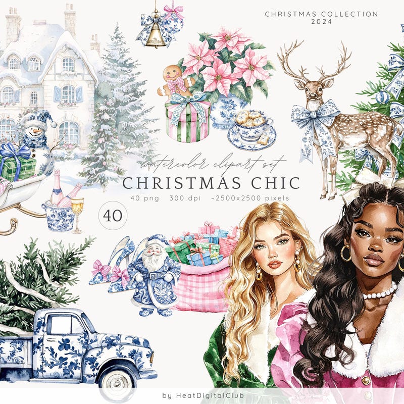 Clip Art Vintage - Etsy