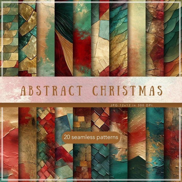 Abstract Christmas - Etsy