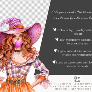 Watercolor Groovy Halloween Clipart, Hippie Spooky Halloween Clip Art ...