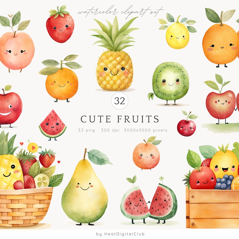 Children Clip Art for Stickers - Etsy UK