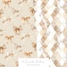 Watercolor Autumn Mood Seamless Patterns, Cozy Neutral Fall Pattern ...