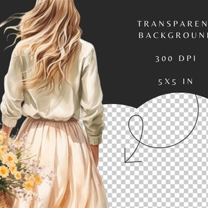 Watercolor Welcome Spring Clipart, Cozy Spring Clip Art, Floral ...