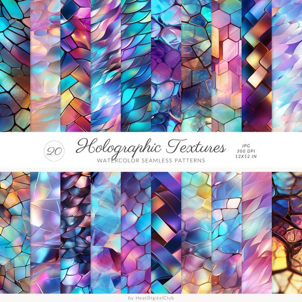 Holographic Paper - Etsy
