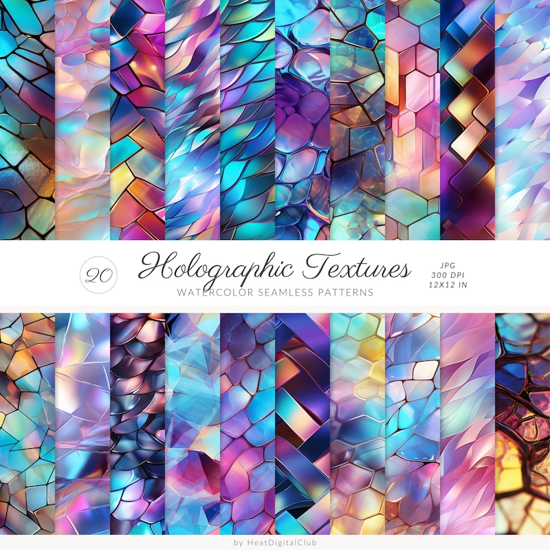 Holographic Paper - Etsy