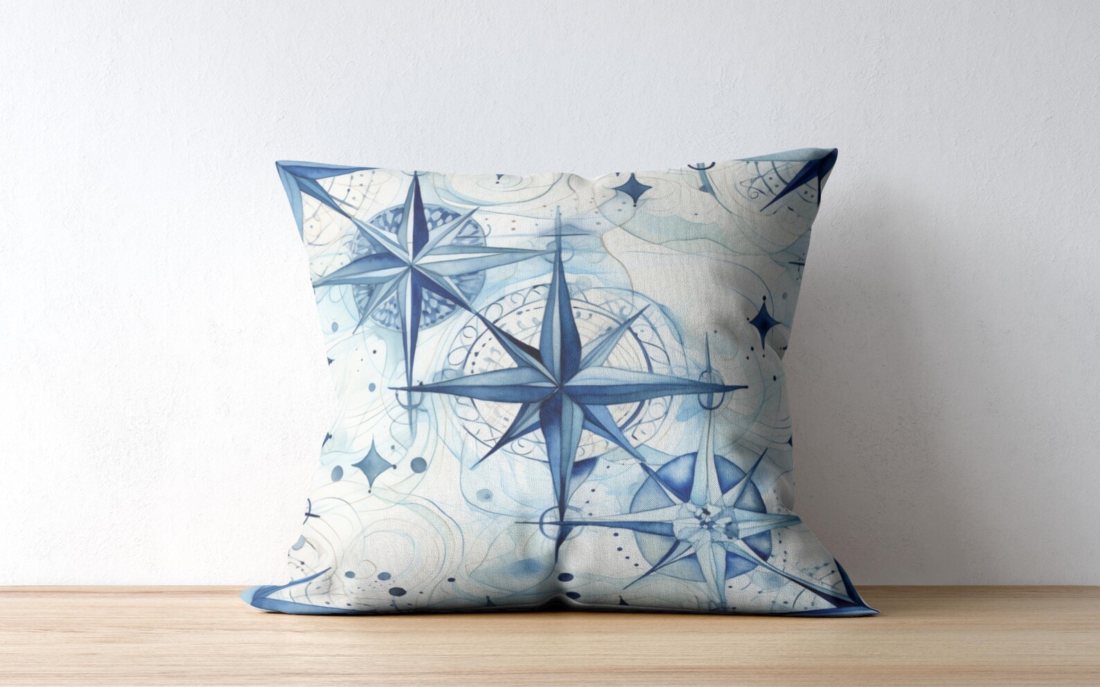 10 Seamless Watercolor Nautical Patterns, Romantic Navy Digital ...