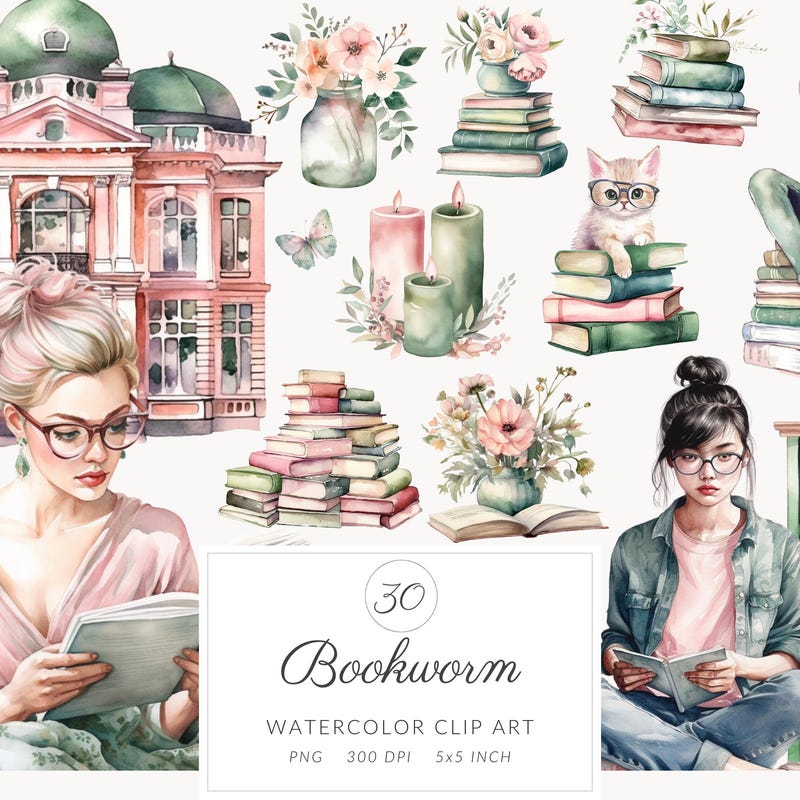 Bookworm Party - Etsy