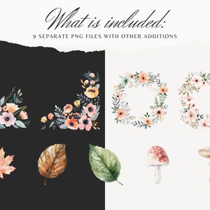 Watercolor Woodland Friends Clipart Bundle, Cute Forest Animals Clip ...