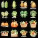 Watercolor Cute Veggies Clipart Bundle, Funny Vegetables Clip Art, Kids ...