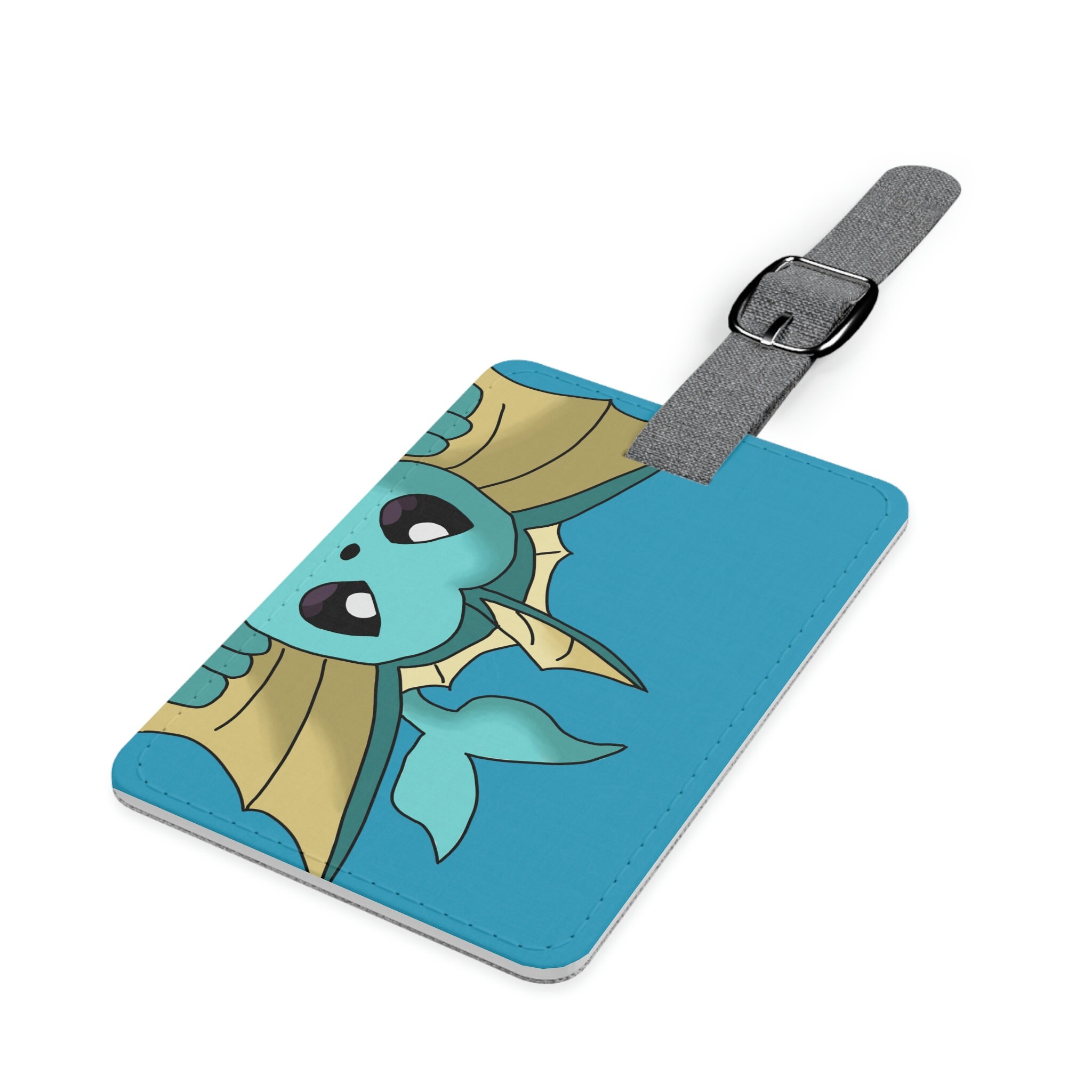 Vaporeon Premium Luggage Tag Pokemon Luggage Tag Pokemon - Etsy