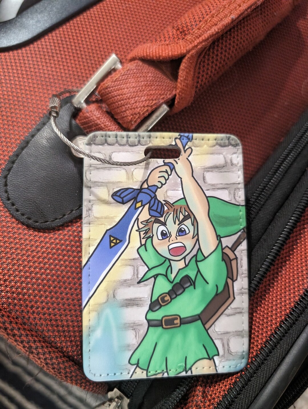 YOUNG LINK Premium Luggage Tag | Legend of Zelda Luggage Tag | Gaming ...