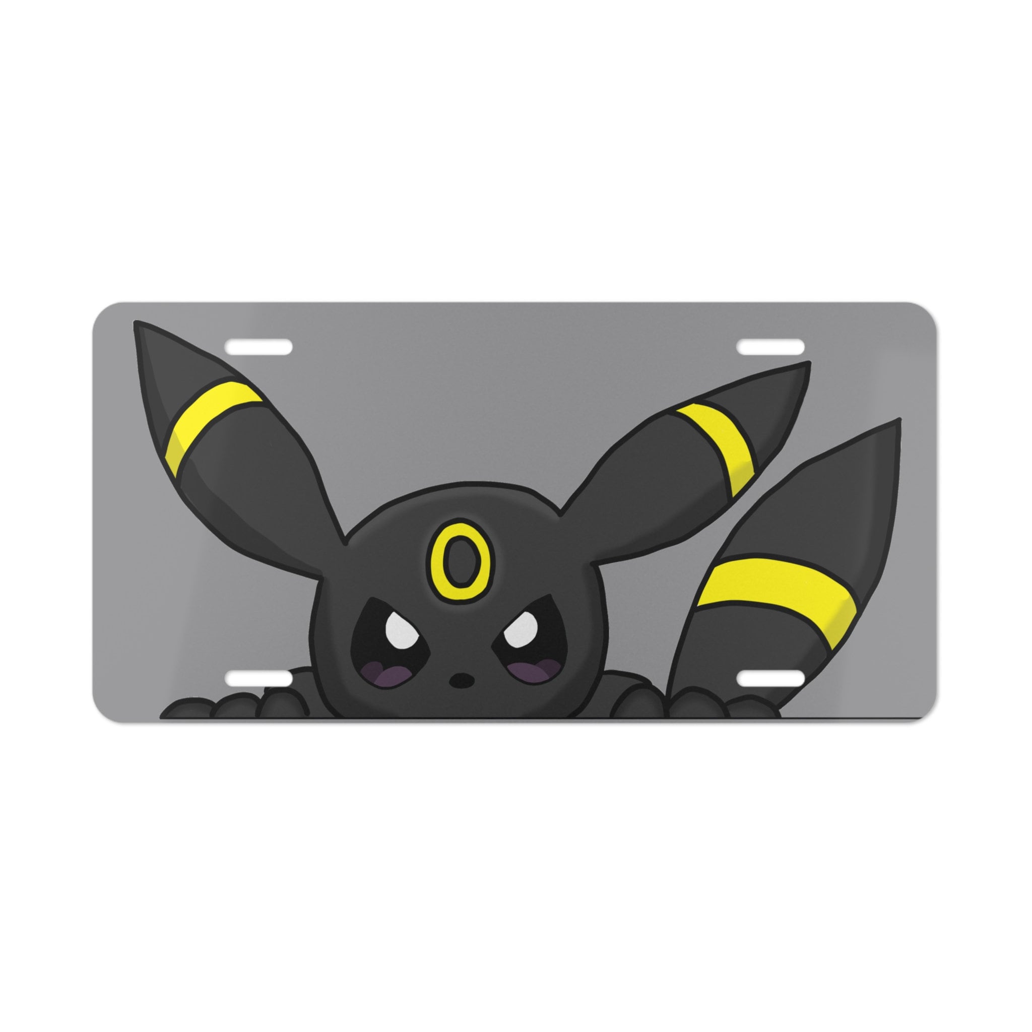 UMBREON VANITY PLATE Pokemon License Plate Pokemon Car Accessory Cool ...