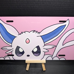 ESPEON VANITY PLATE | Pokemon License Plate | Pokemon Car Accessory ...