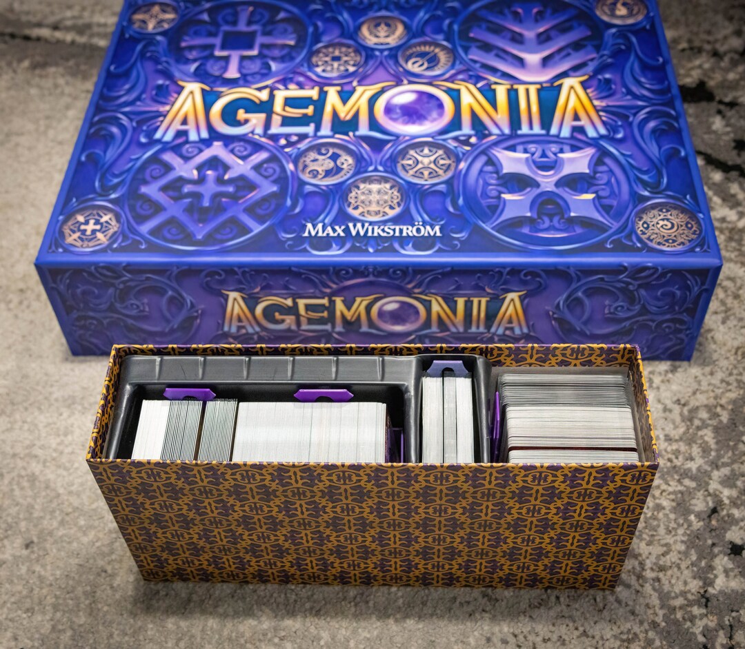 Agemonia Boardgame Insert/organizer for the Cards - STL Files (no Physical Components). - Etsy