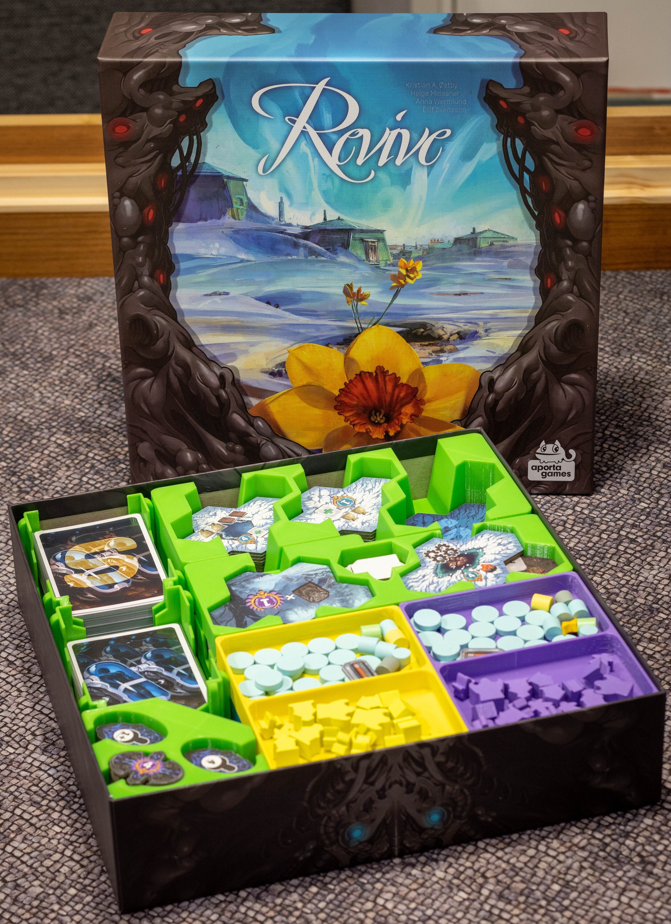 Revive Boardgame Insert/organizer STL Files no Physical Components. - Etsy