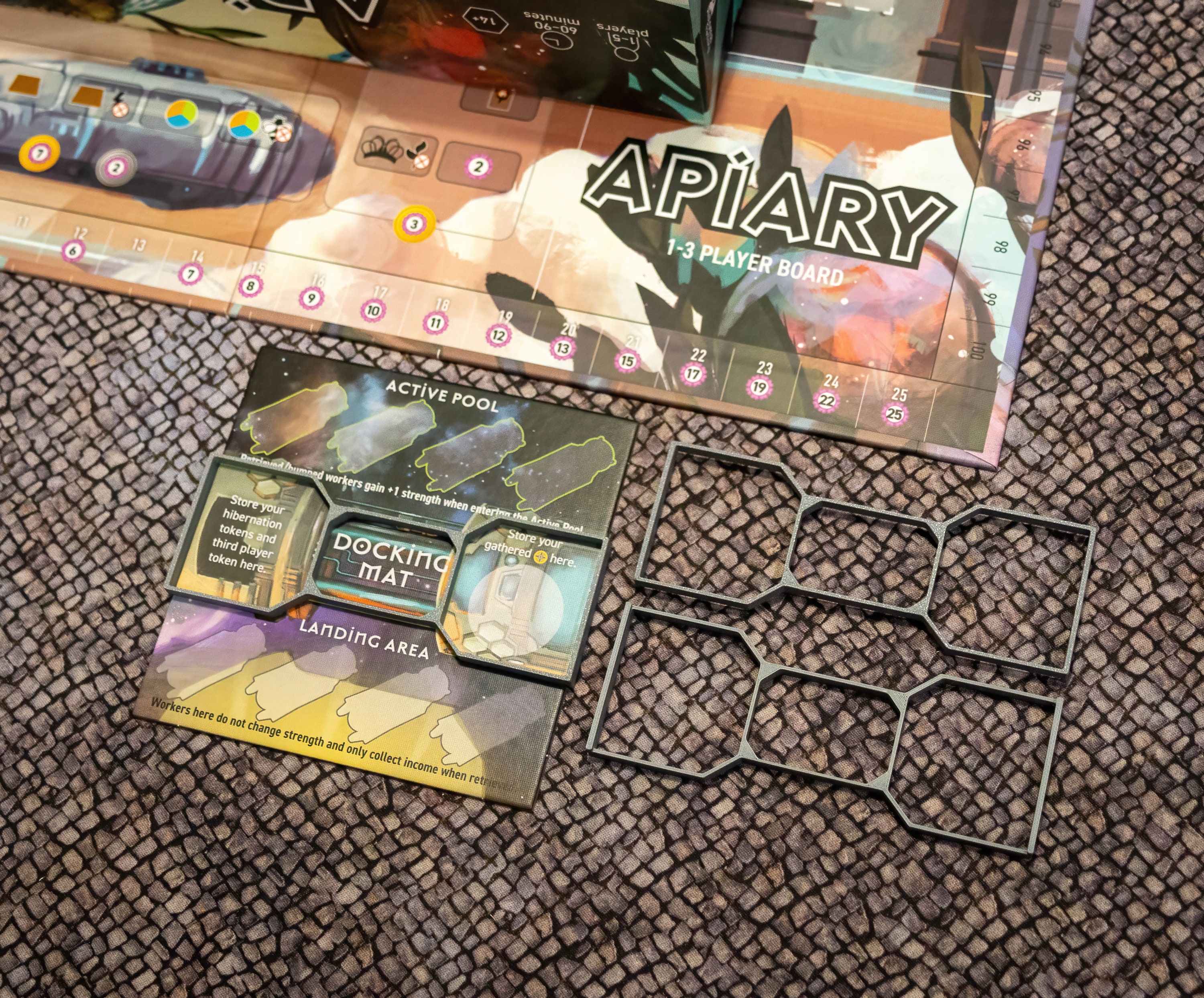Token/component Trays for the Apiary Boardgame - STL Files (no Physical ...