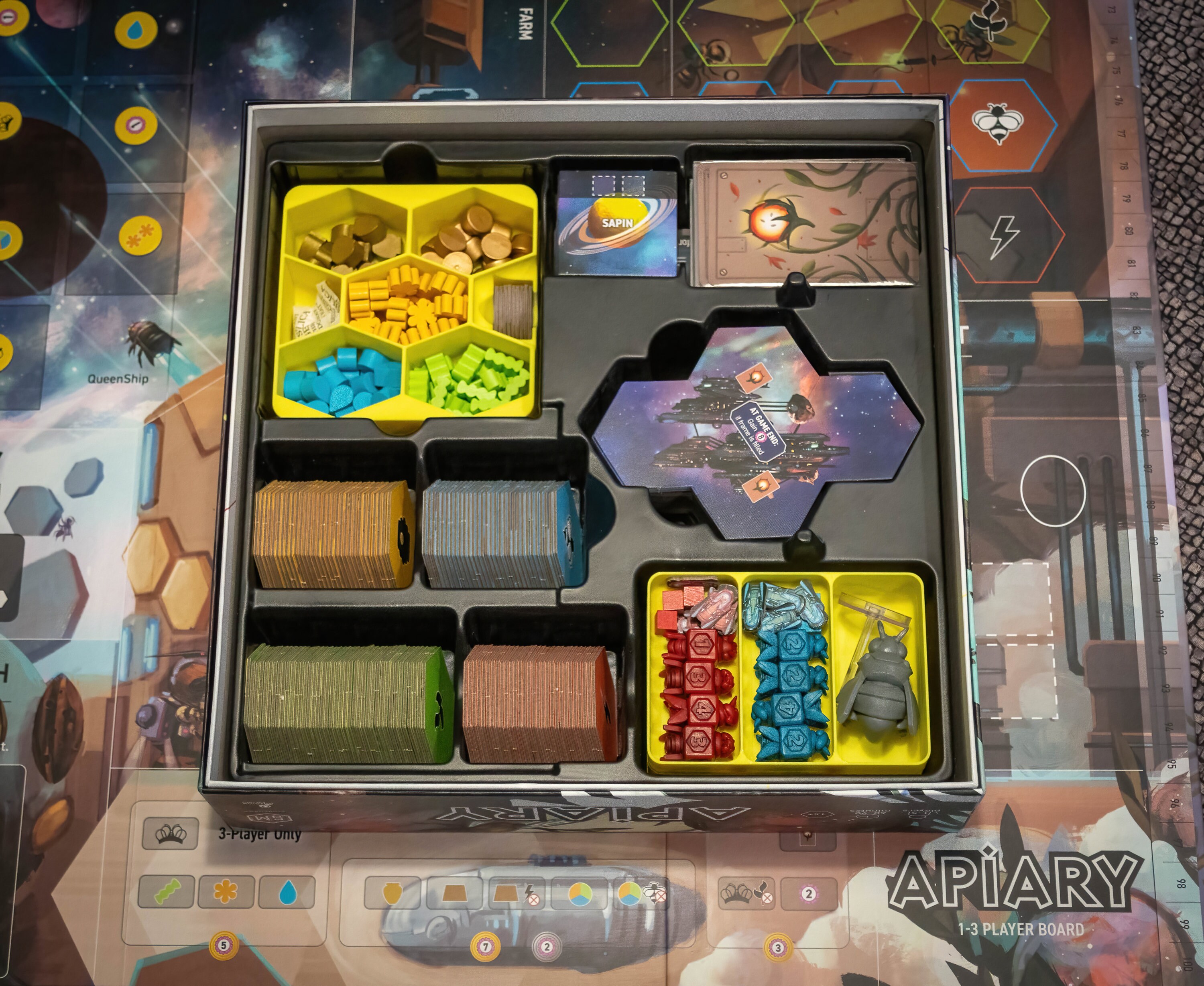 Token/component Trays for the Apiary Boardgame - STL Files (no Physical ...