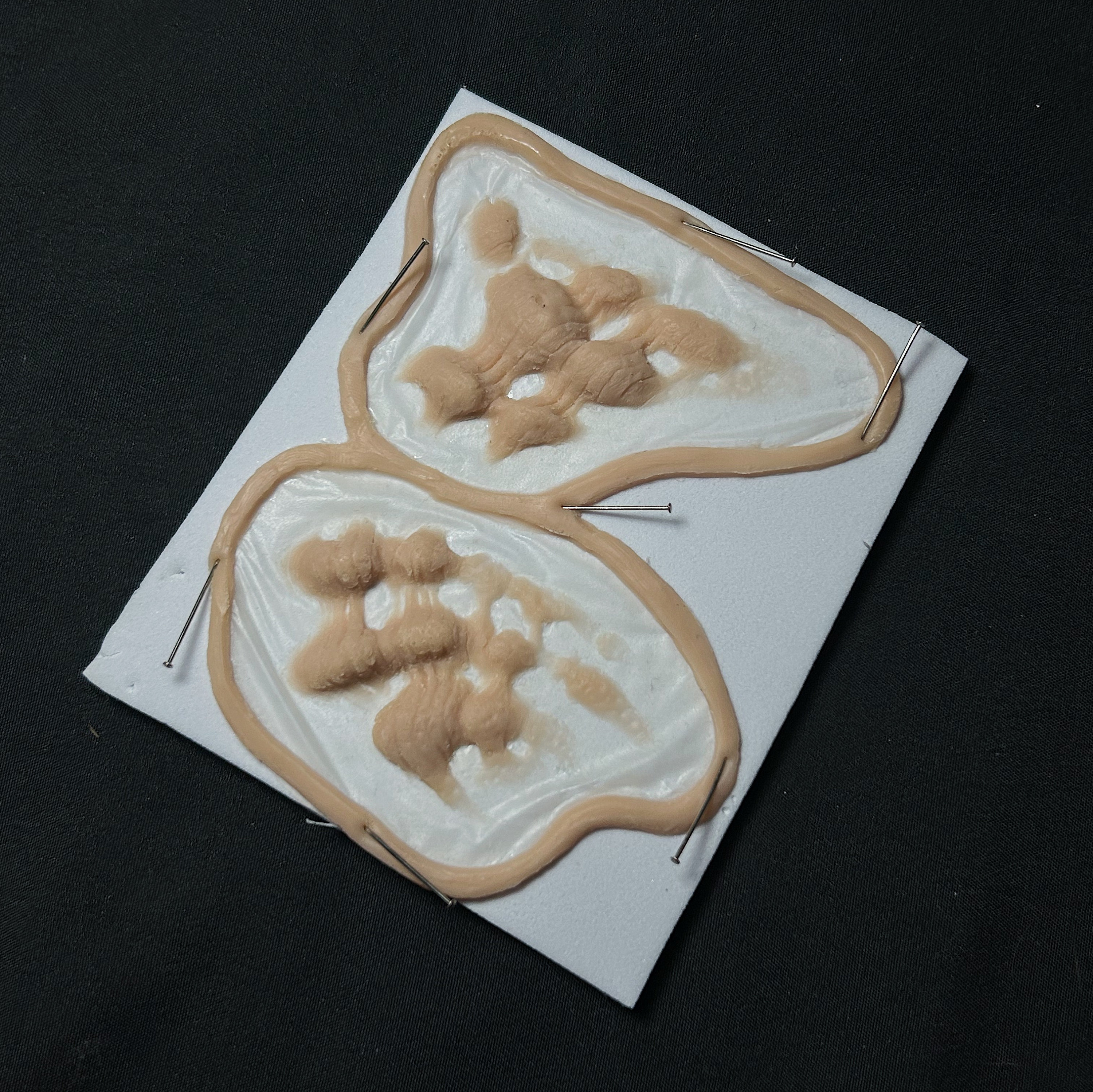 Mermaid Bones Cheekbone and Temple Silicone Prosthetic - Etsy