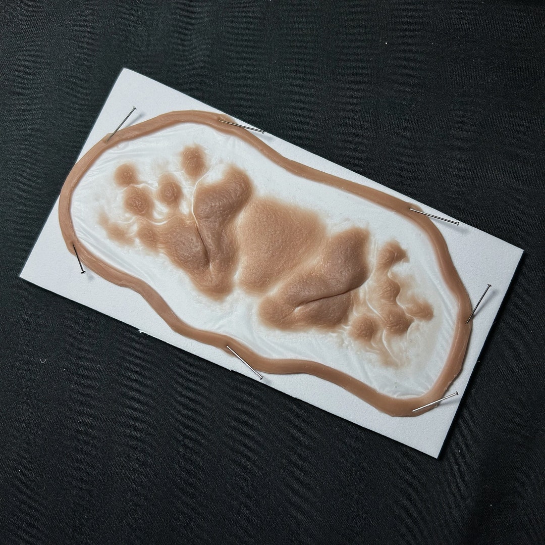 Mermaid Forehead Silicone Prosthetic - Etsy