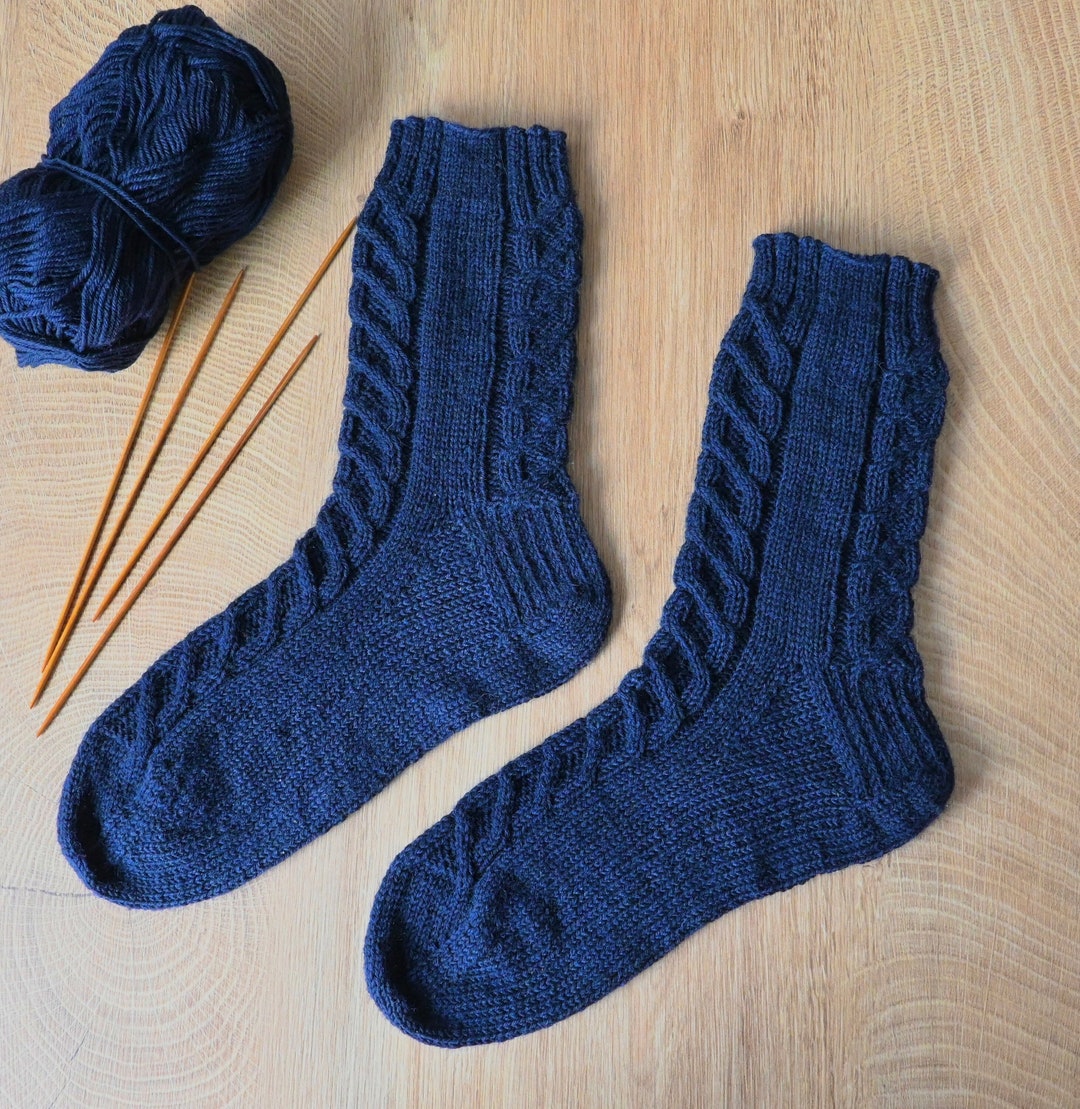 The Warlock Socks - Sock Knitting Pattern in English and German (pdf ...