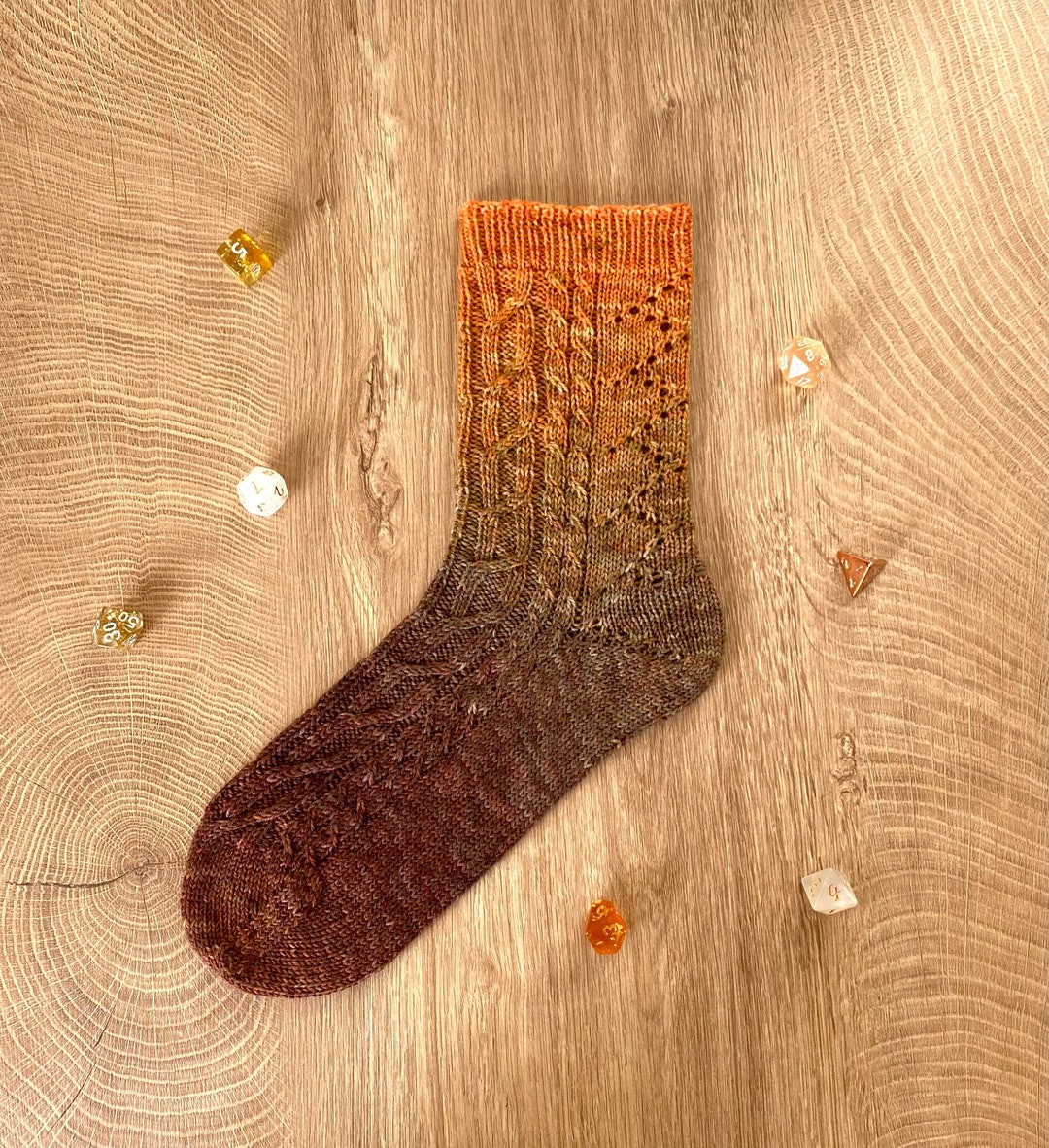 The Monk Socks - Sock Knitting Pattern - Pdf in English and German - Etsy