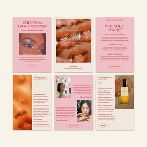 Beauty Email Template, Esthetician Email Templates, Newsletter Template ...
