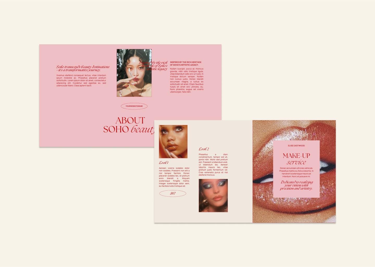 Services and Pricing Guide Template | Canva Template | Branding ...