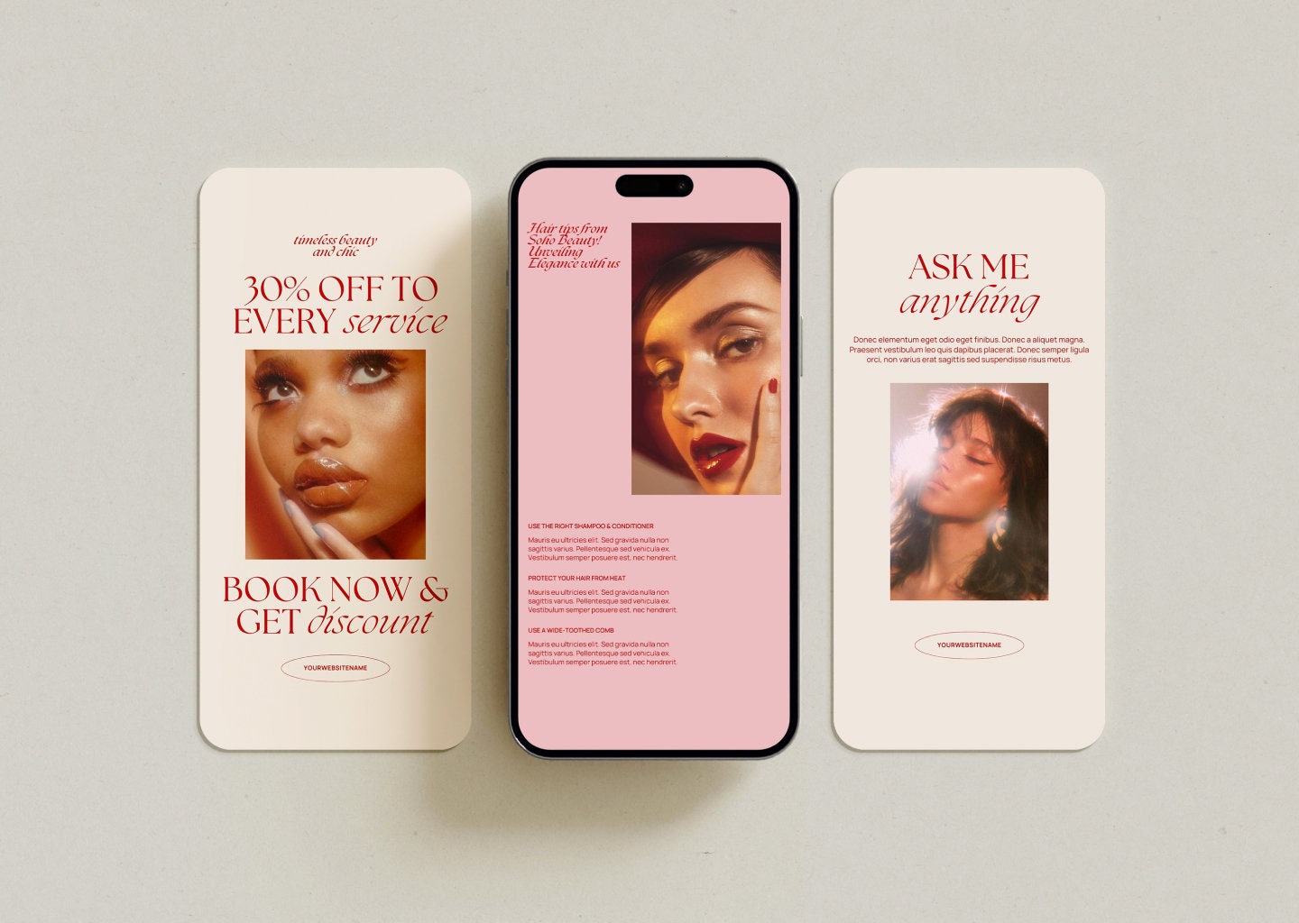 Instagram Template Instagram Templates Instagram Stories Beauty Social ...