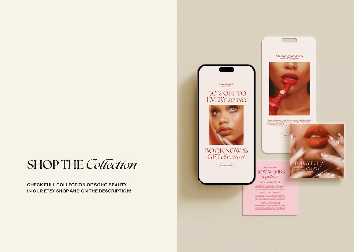 Beauty Email Template, Esthetician Email Templates, Newsletter Template ...