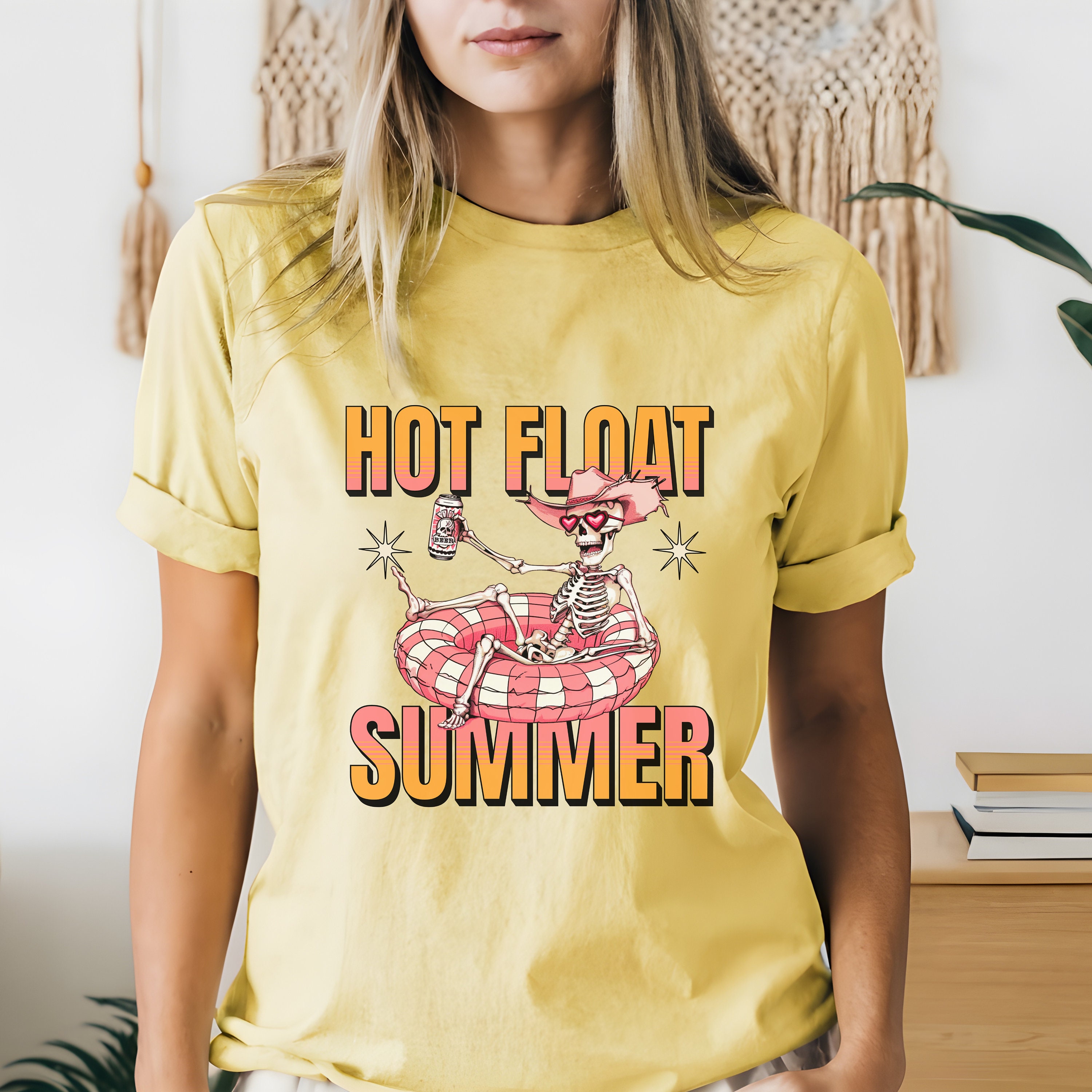 HOT FLOAT SUMMER, Float the River Tee, Country Tee, Pool Tee Shirt ...