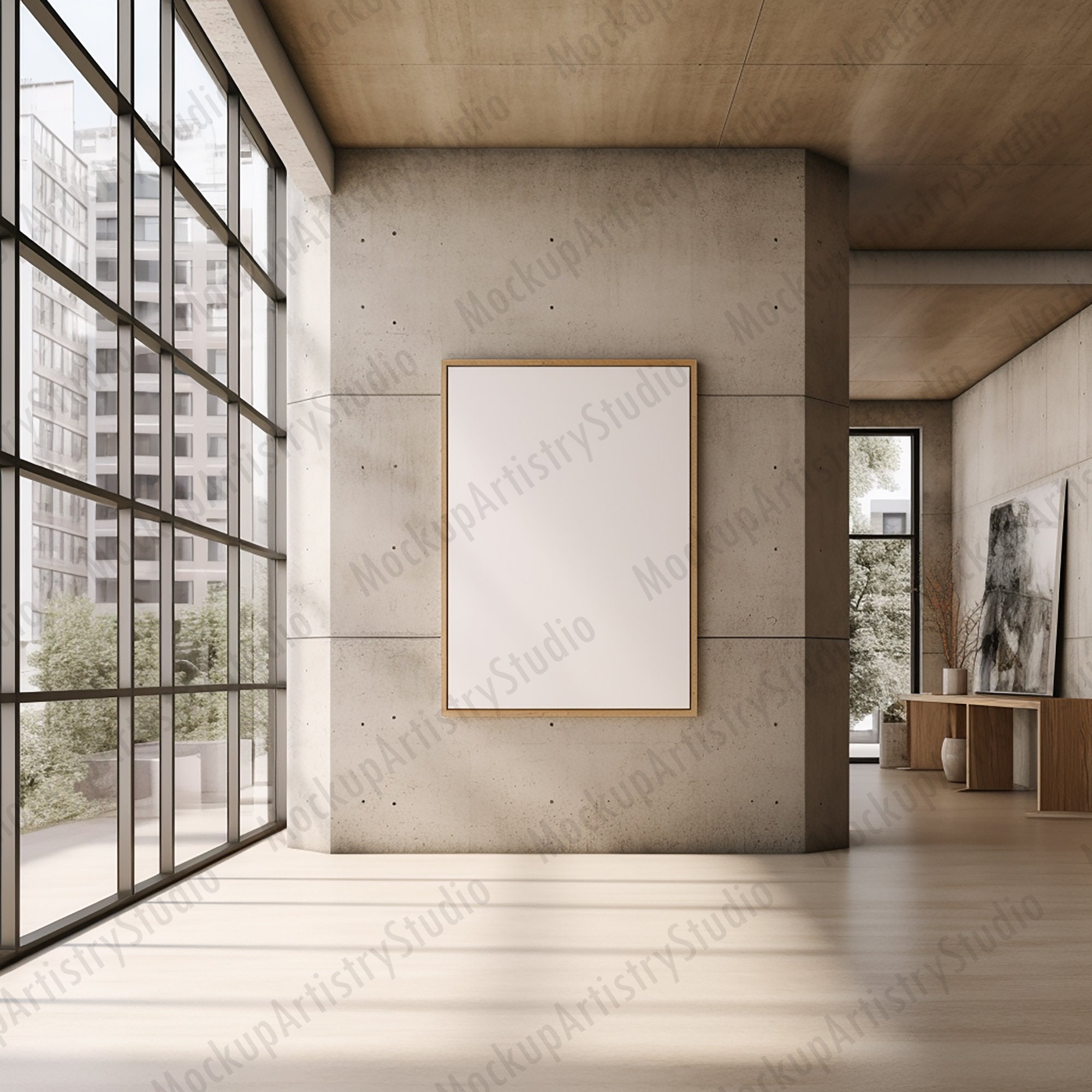 Interior Mockup Frame Wall Art Mockup Styled Mockup Minimal - Etsy