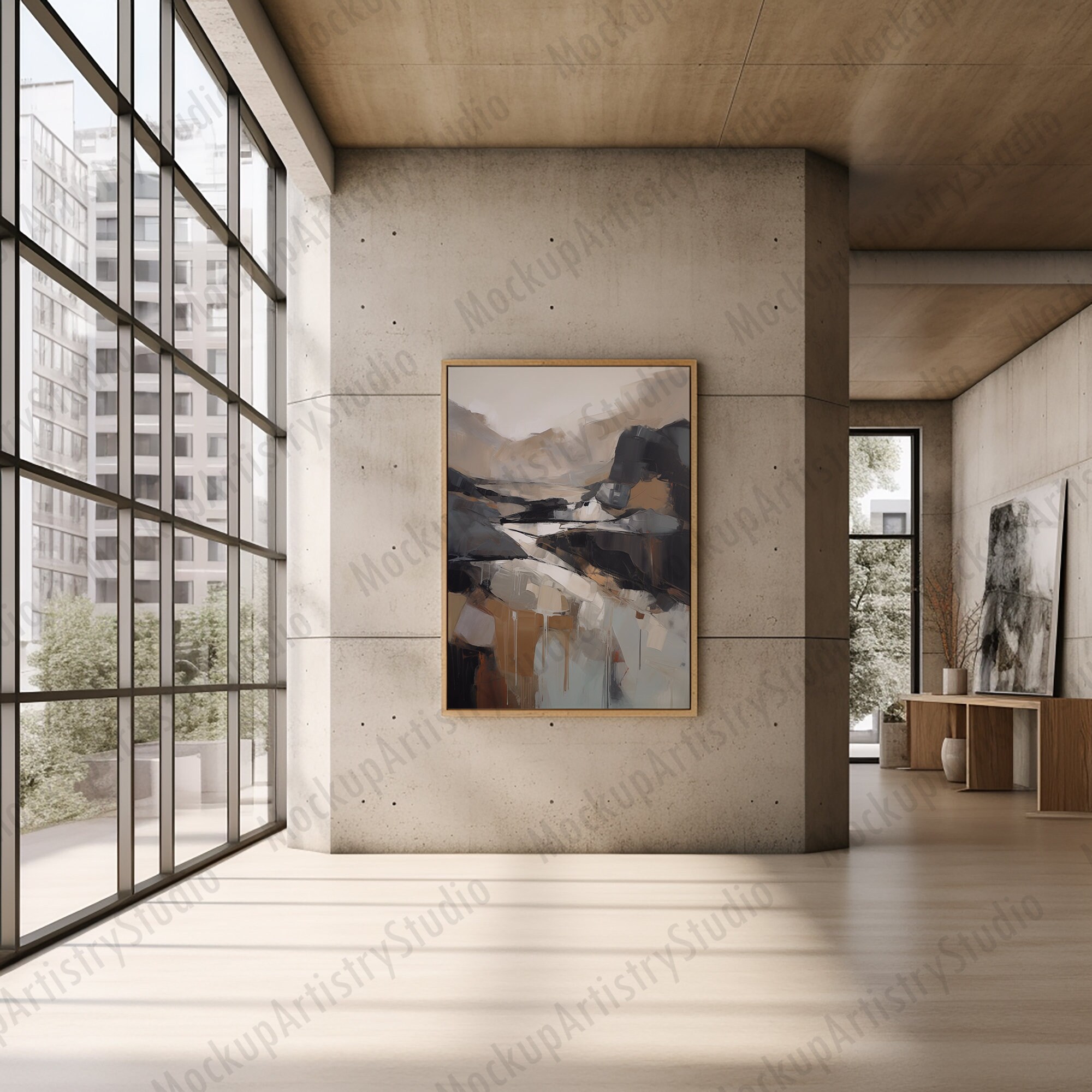 Interior Mockup Frame Wall Art Mockup Styled Mockup Minimal - Etsy