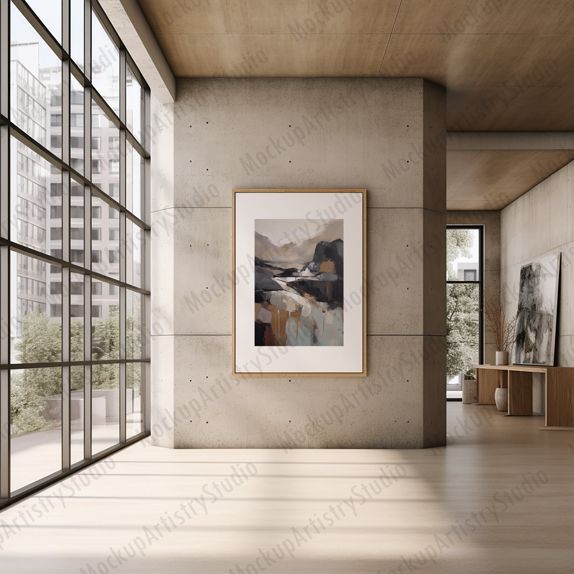 Interior Mockup Frame Wall Art Mockup Styled Mockup Minimal - Etsy