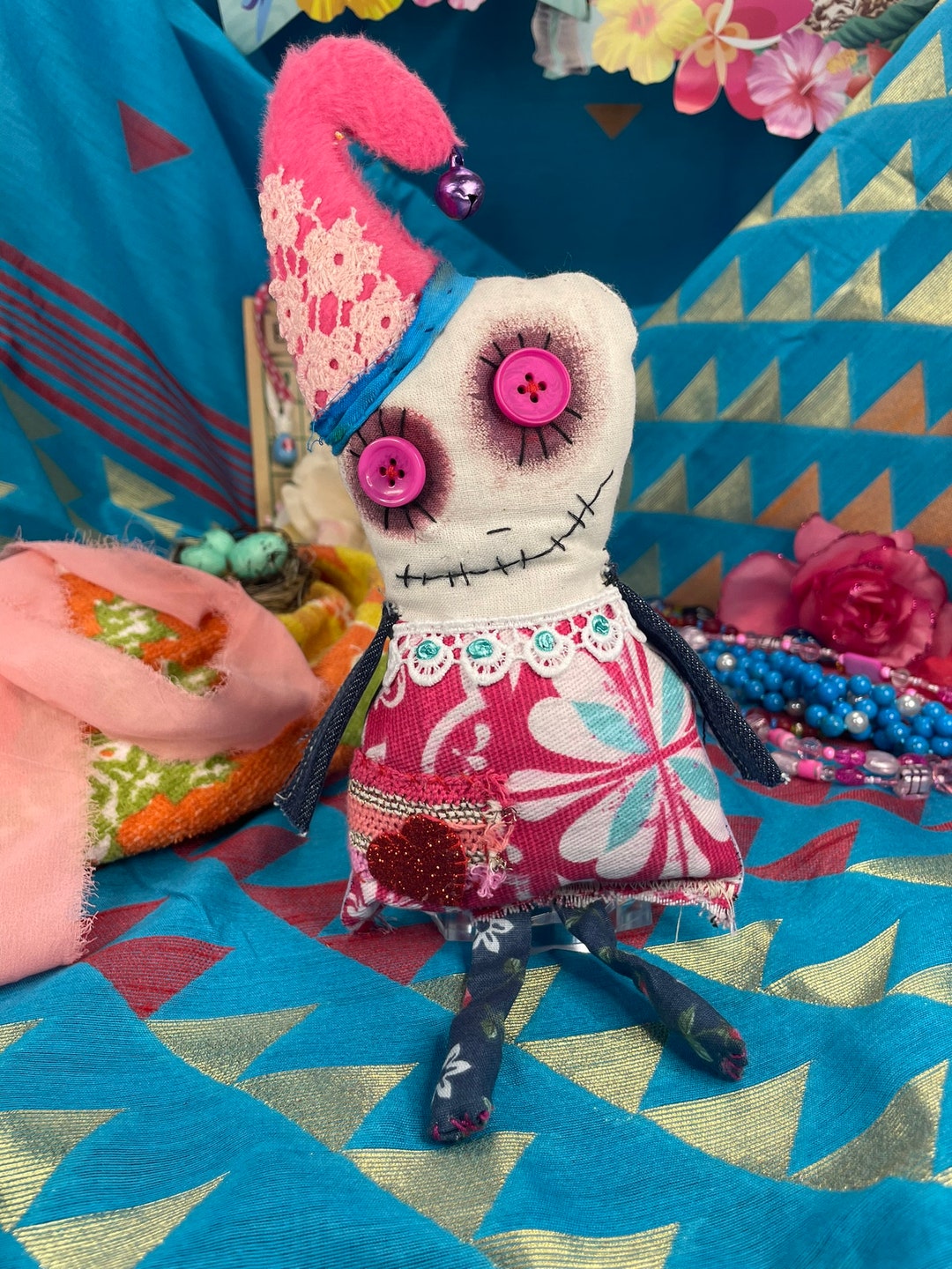 LOTTA Art Doll Monster Doll - Etsy