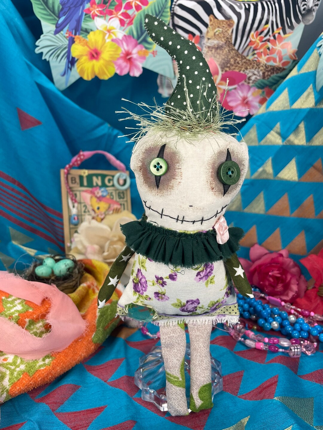 RONJA Art Doll Monster Doll - Etsy
