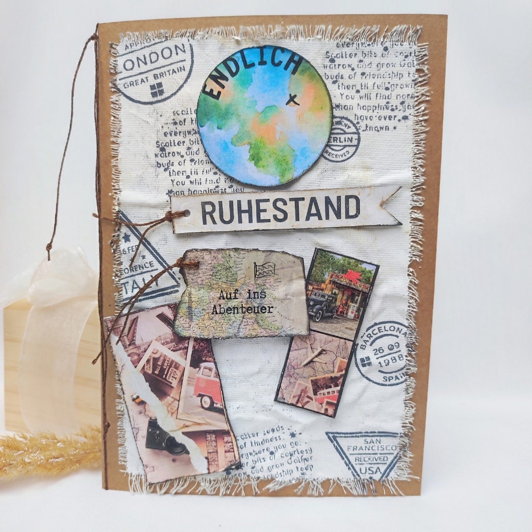 Din A5 Karte zum Ruhestand Karte zur Rente Alles Gute zum Ruhestand ...