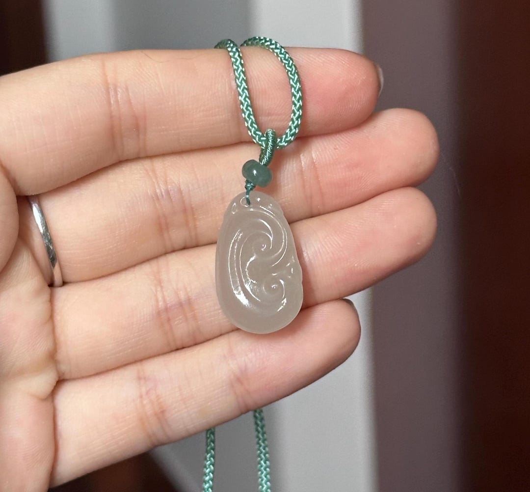 Jade Ruyi Light Purple Nephrite Chinese Jade Pendant Necklace ...