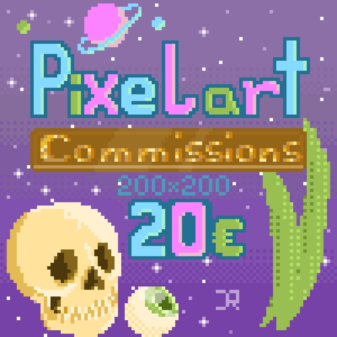Custom Pixel Art Commission: 200x200 Art Work - Etsy UK