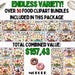 Watercolor Food Clipart Megabundle, 2500+ PNG Graphics (digital Prints ...