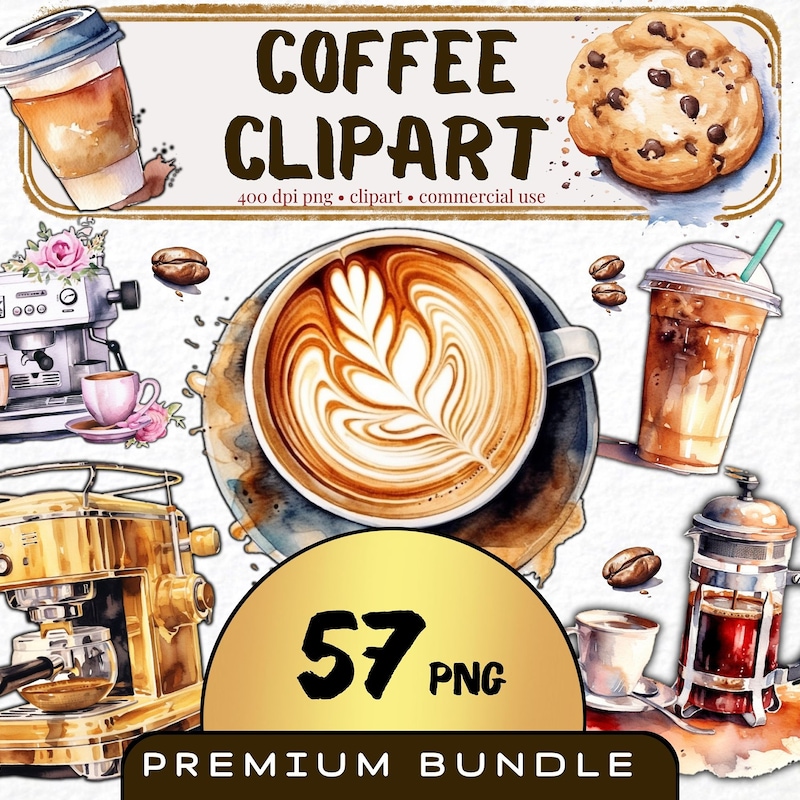 Coffee Clip Art - Etsy